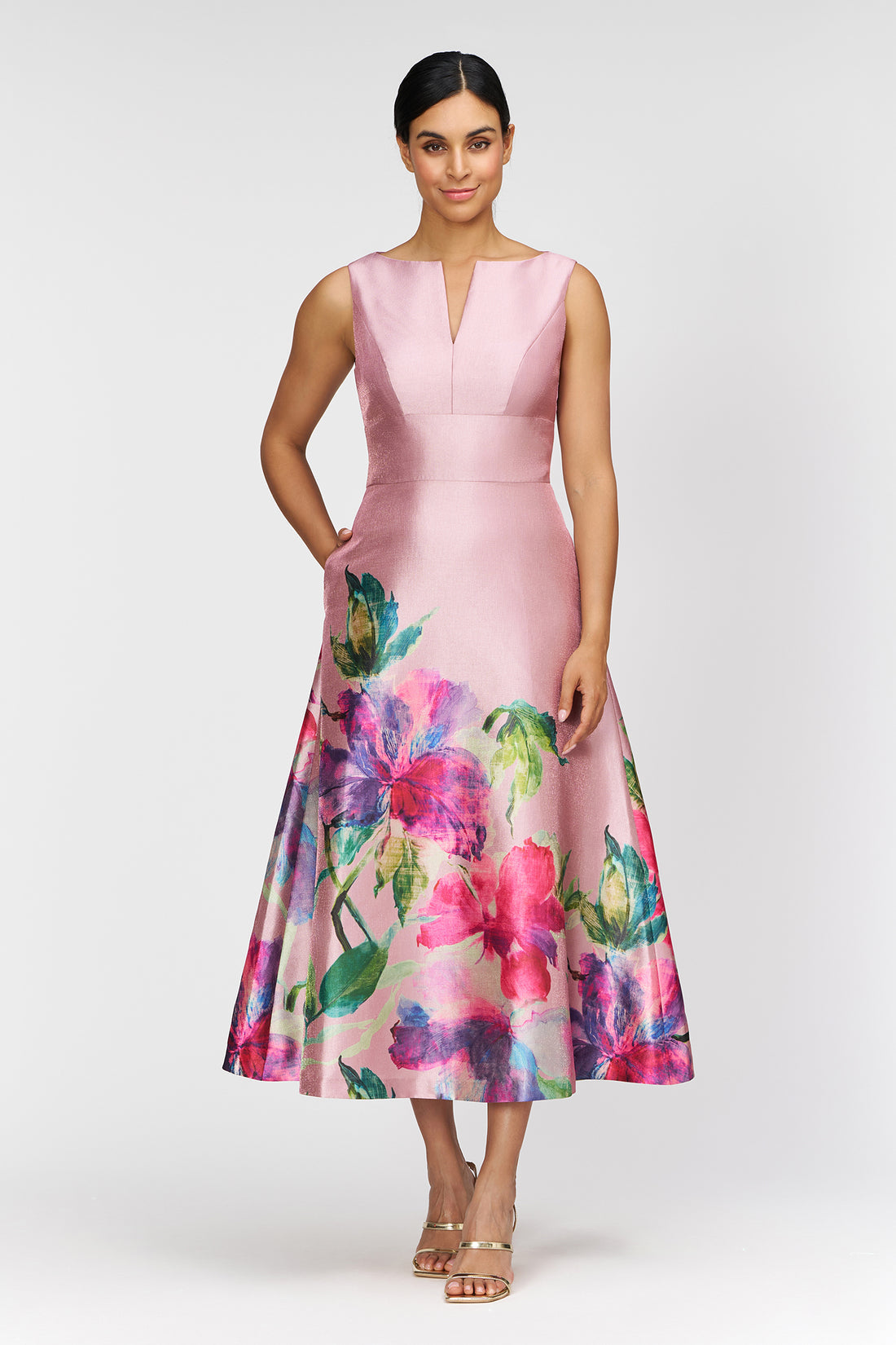 Marlene Tea Length Dress | Lizzy's by Cathy Allan